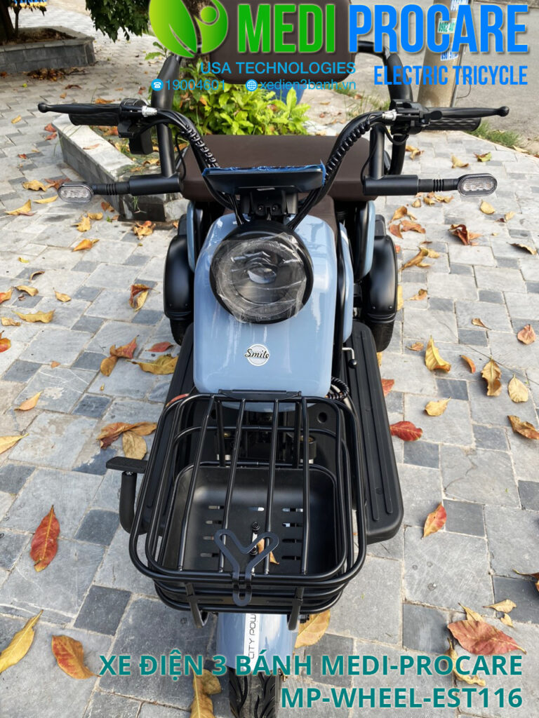 Xe điện 3 bánh, xe ba bánh điện, xe máy điện 3 bánh 3 chỗ ngồi giá rẻ ...